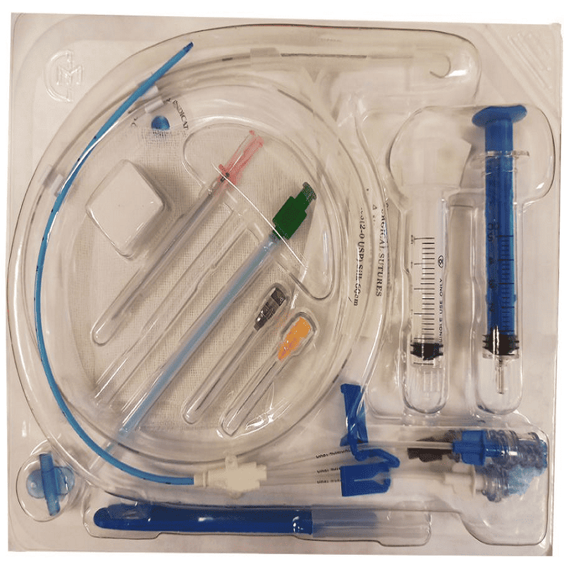 Cat ter Venoso Central Trilumen Stock Salud cat-ter-venoso-central-trilumen-stock-salud